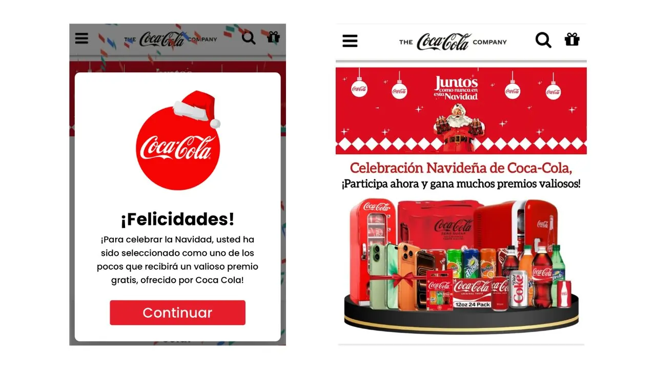 Coca Cola advierte sobre las promociones falsas en redes sociales a su ...